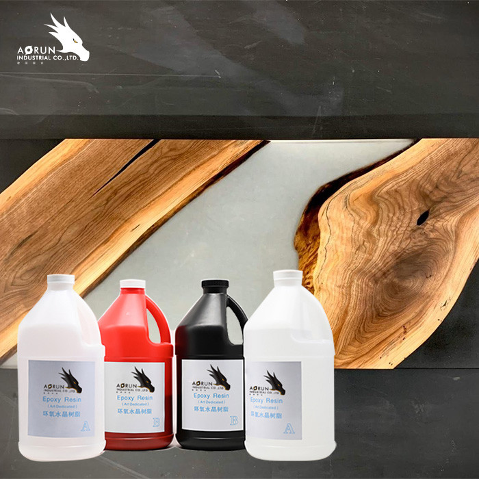 Color Paste Countertop Epoxy Resin 12mm-30mm Clear Liquid Epoxy Resin